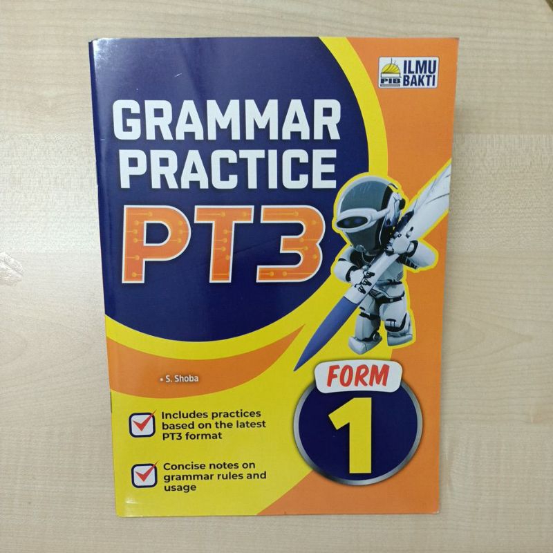 𝑯𝒆𝒏𝒈𝒀𝒆𝒆 ILMU BAKTI Grammar Practice PT3 Form 1 (Sample Copy) | Shopee ...