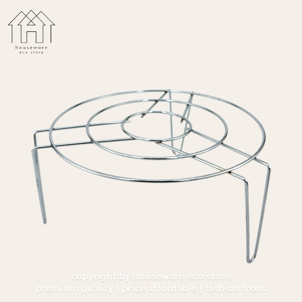 Extra Thick Stainless Steel Steaming Rack Stand Steam Rack Steamer ...
