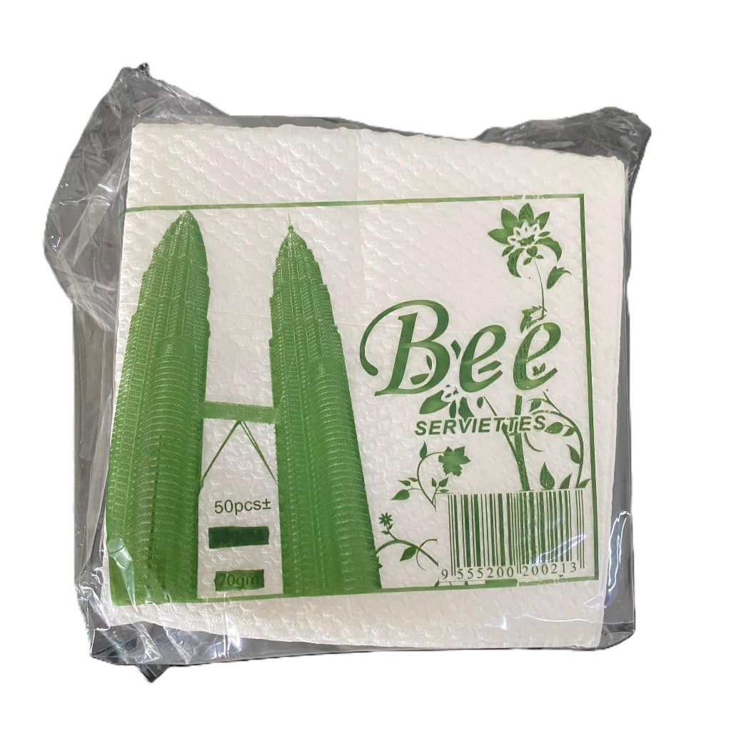 BEE HYGIENE SERVIETTES / TISSUES (60 PKTS X 50'S) | Shopee Malaysia