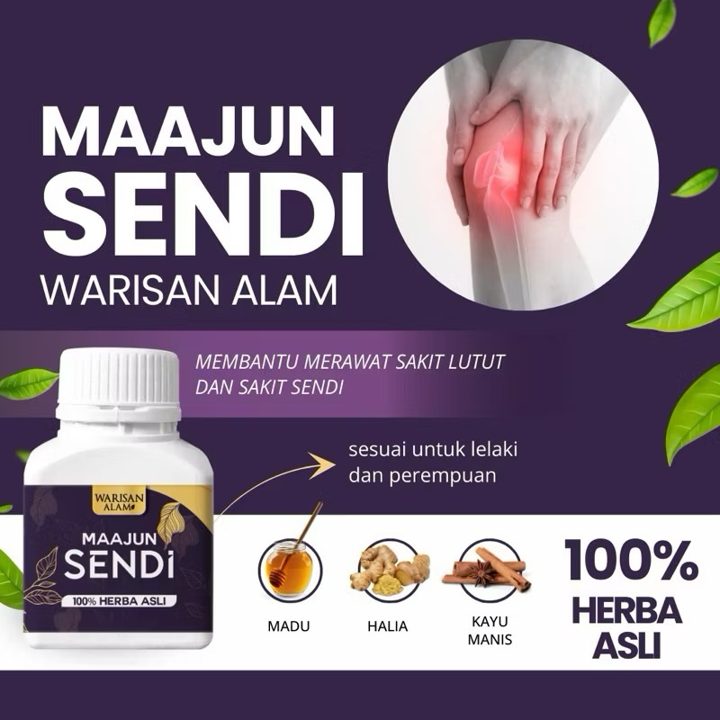 𝐌𝐚𝐚𝐣𝐮𝐧 𝐒𝐞𝐧𝐝𝐢 𝐖𝐚𝐫𝐢𝐬𝐚𝐧 𝐀𝐥𝐚𝐦 Melegakan Sakit Lutut, Pinggang dan Urat ...