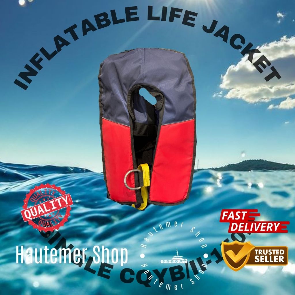 INFLATABLE LIFEJACKET SINGLE CQYB/II-150N | Shopee Malaysia