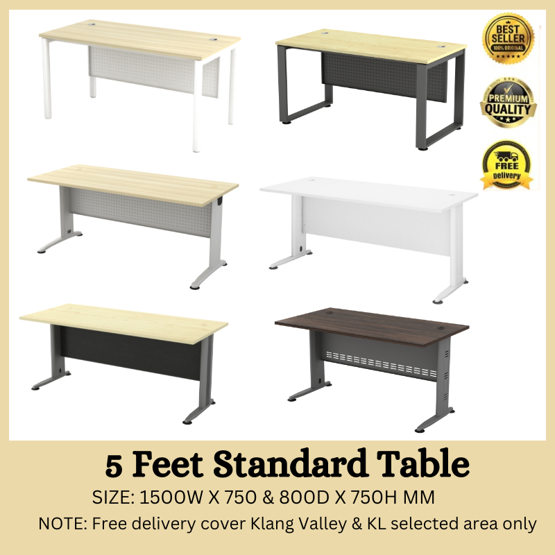 5 Feet Office Table | Study Desk | Writing Desk | Study Table | Writing ...
