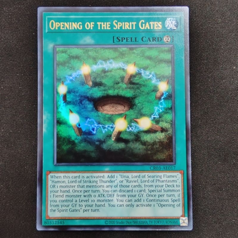 CR03-AE017 Opening of the Spirit Gates | Shopee Malaysia