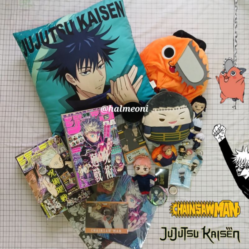 Jujutsu Kaisen & Chainsaw Man Official | Authentic Merchandise | Shopee ...