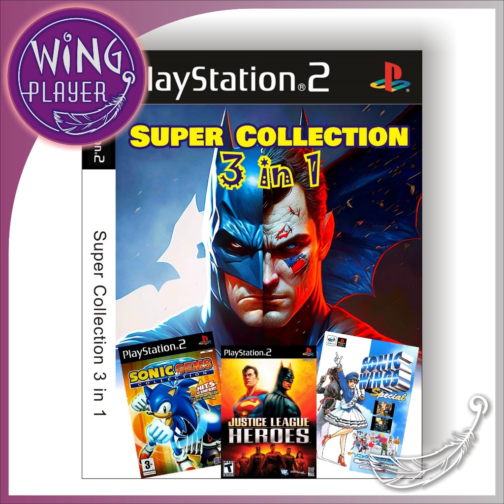 PS2 Game - Super Collection 3 In1 | Shopee Malaysia