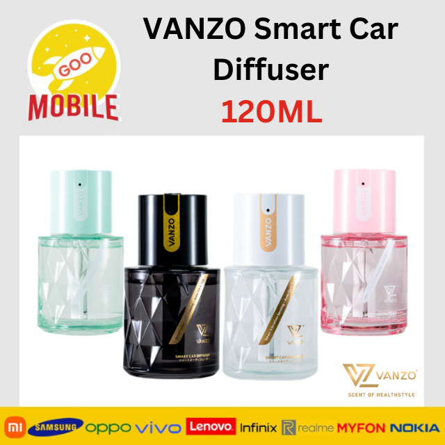 NEW] VANZO Smart Car Diffuser, 120ML, Smart Vibration Sensor, Multiple ...