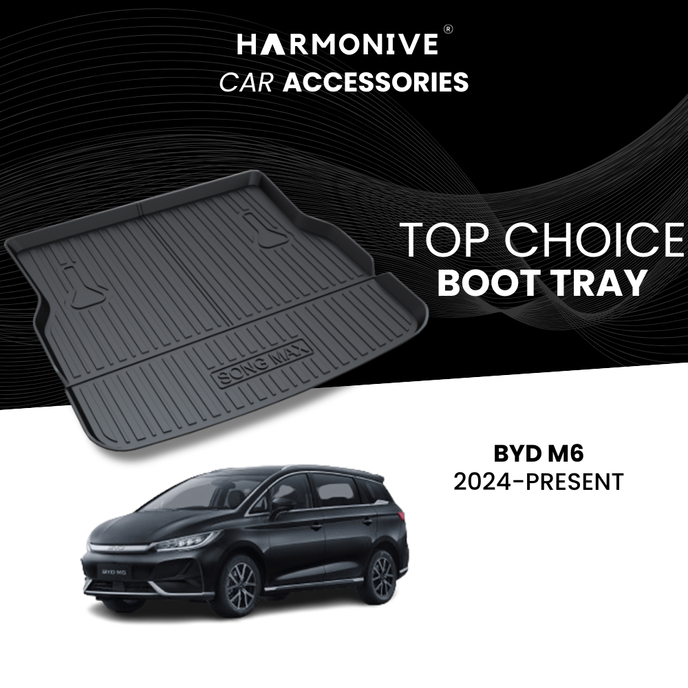 Harmonive Cargo Boot Tray BYD M6 (2024-Present) | Shopee Malaysia