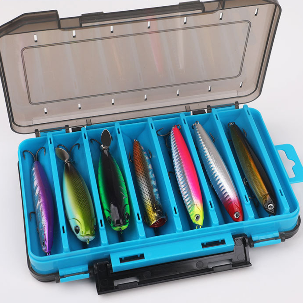 Prime Fishing Tackle Box Double Side Open Lures Box Kotak Gewang Pancing Kotak Mancing 钓鱼用具盒子 ...