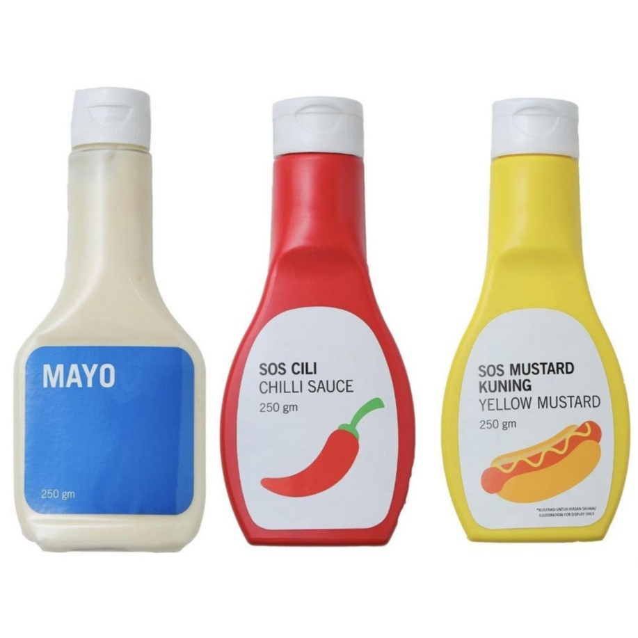 IKEA Sos Mustard Kuning, Yellow Mustard Sauce 250g | Shopee Malaysia