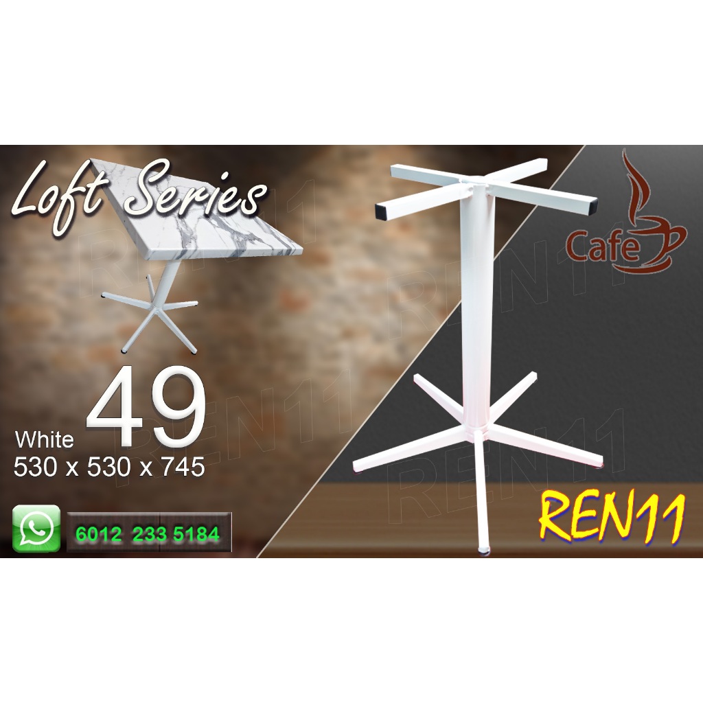 Table Leg, Metal Leg, Kaki besi, Kaki meja , Table Base,cafe stand ...