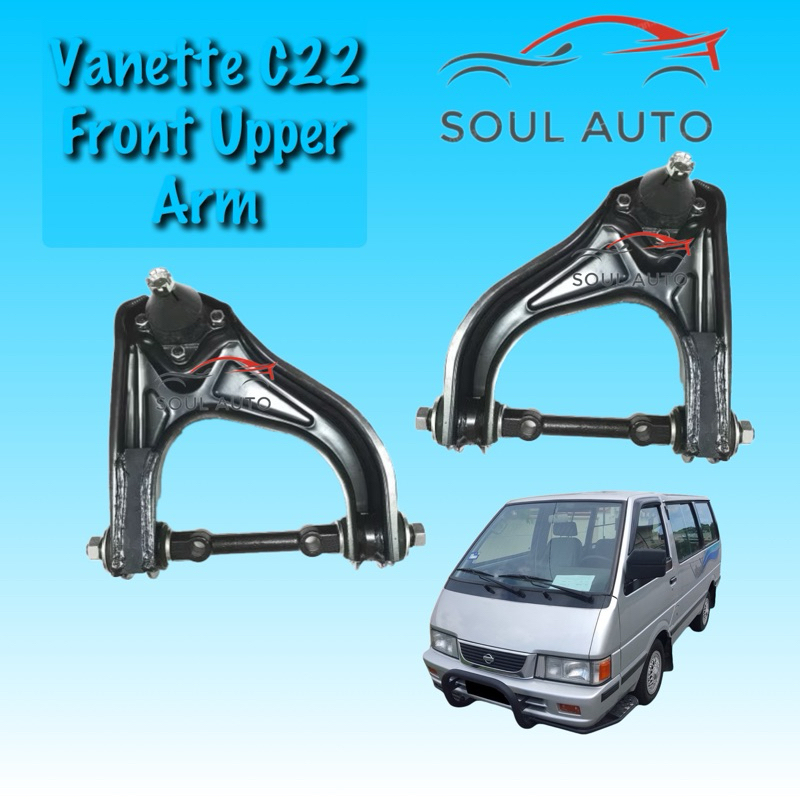 Nissan Vanette C22 Front Suspension Upper Arm with Ball Joint (Left ...