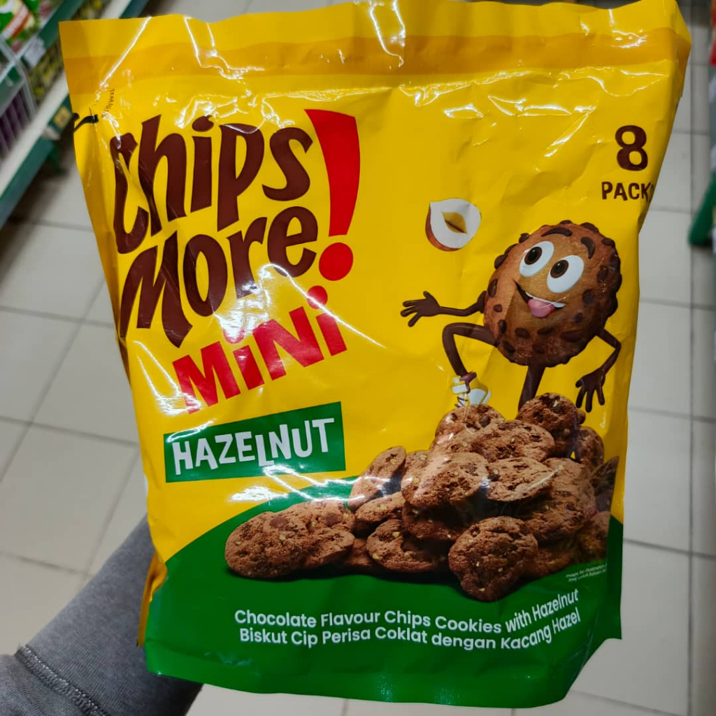 CHIPS MORE MINI HAZELNUT 8s X 24g | Shopee Malaysia