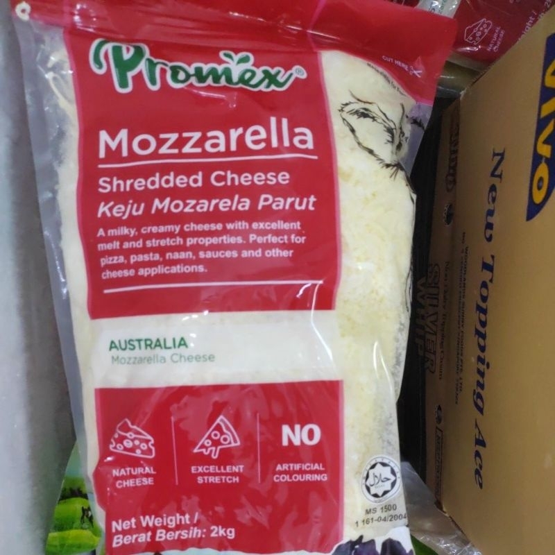 PROMEX MOZZARELLA SHREDDED CHEESE (Same Day Delivery Klang Valley Only ...