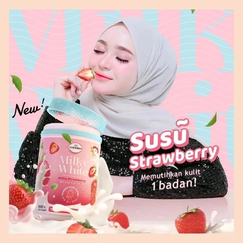 MILKY WHITE by CHERMES | 530G | ORIGINAL HQ | READY STOK | Shopee Malaysia