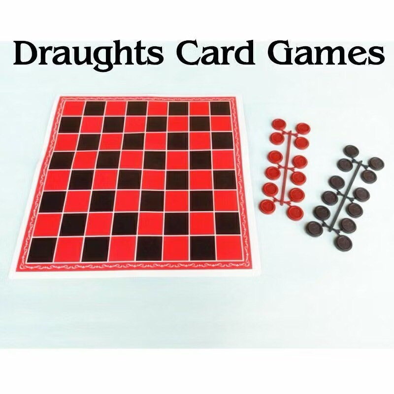DAM / DRAUGHTS BOARD EDUCATIONAL GAMES FOR KIDS & FAMILY | Shopee Malaysia