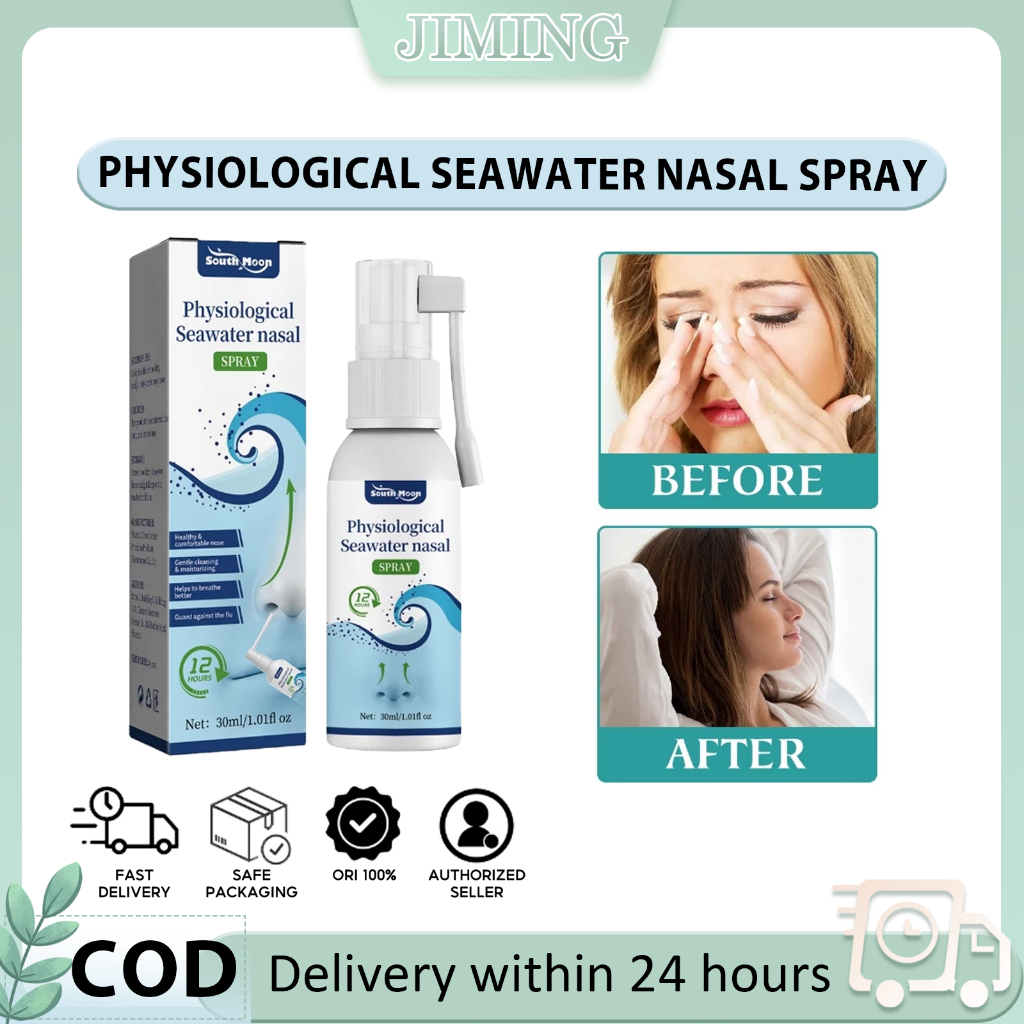South Moon Physiological Seawater Nasal Spray Rhinitis Spray Gentle ...