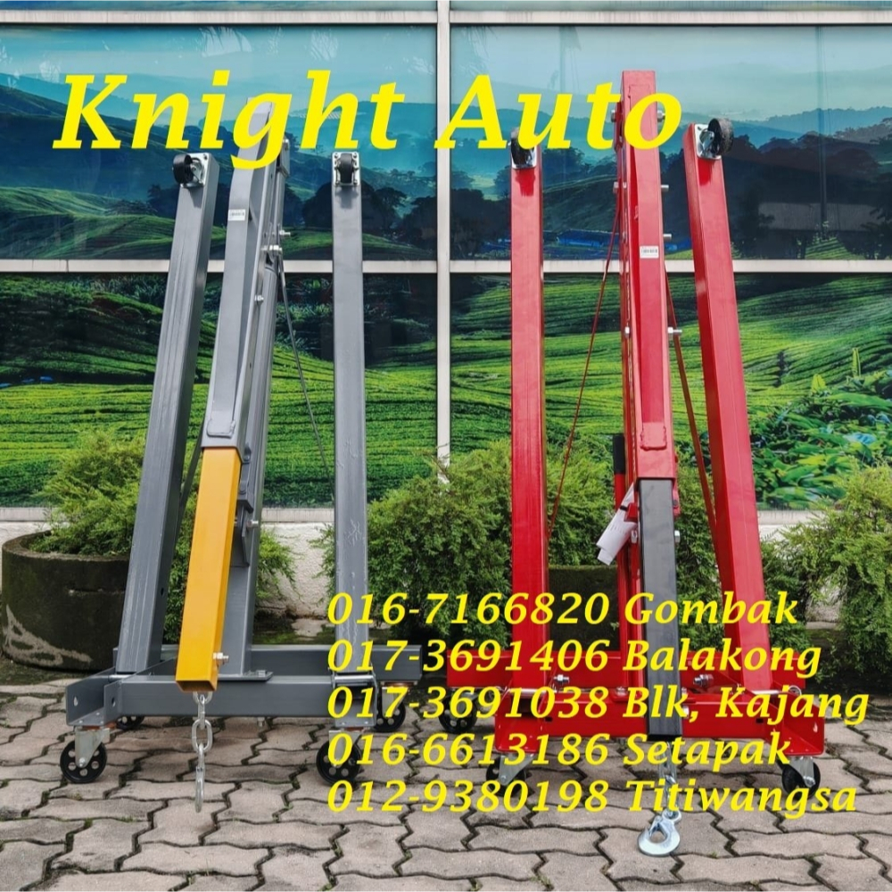 2T Foldable Engine Crane 2 TON Engine Jack Stand ID35310 60KG / ID35311 ...