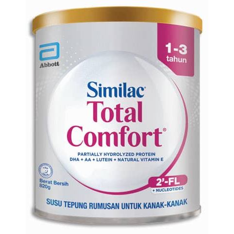 SIMILAC TOTAL COMFORT 2-FL (YEAR 1-3) 820G | Shopee Malaysia