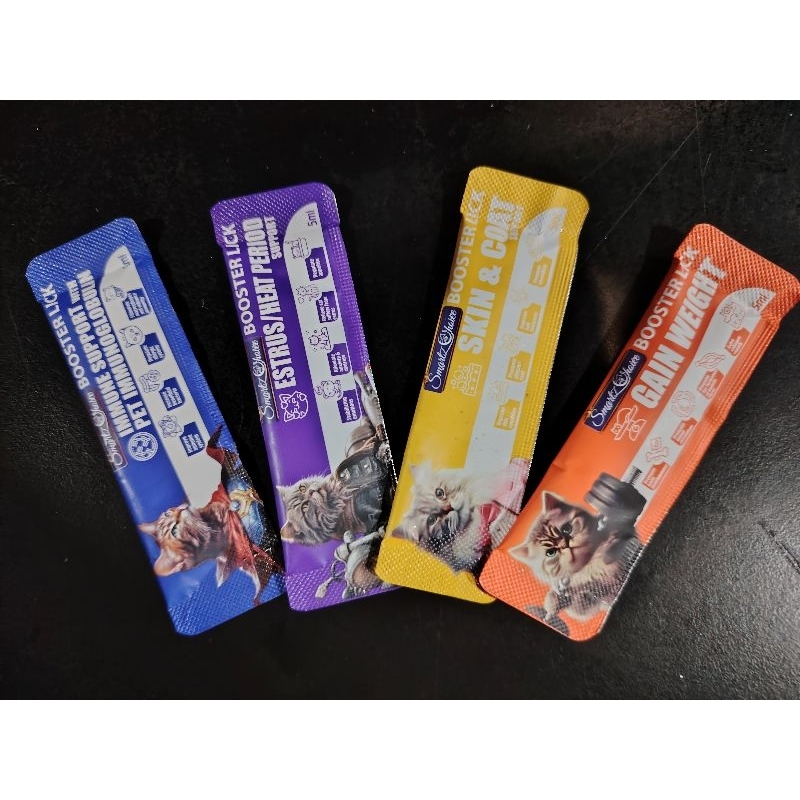 Smart Choice Booster Lick Cat Stick/Cat Supplement-5ml/sachet(LOOSE ...