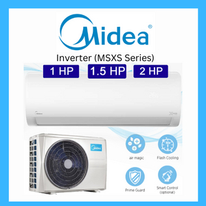 Midea New R32 1HP, 1.5HP, 2HP & 2.5HP (MSGD-09CRN8) Air Conditioner Ionizer Xtreme Dura 1.0HP ...
