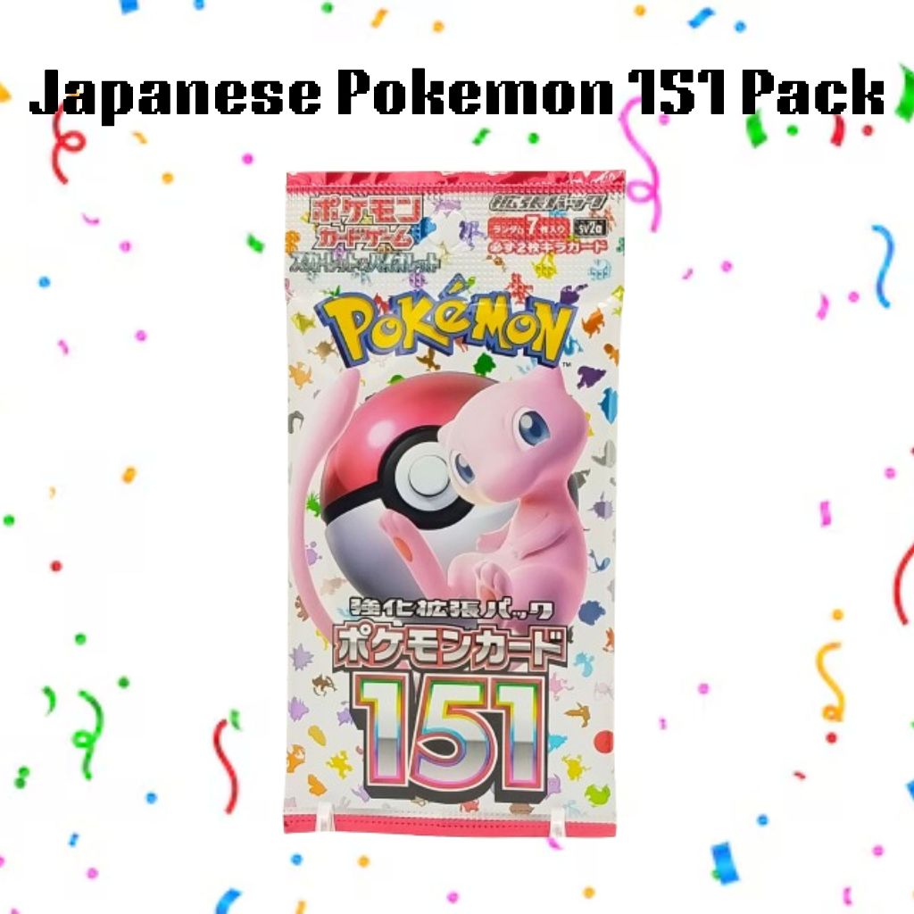 [SV2a] Japanese Pokémon 151 Pack | Shopee Malaysia