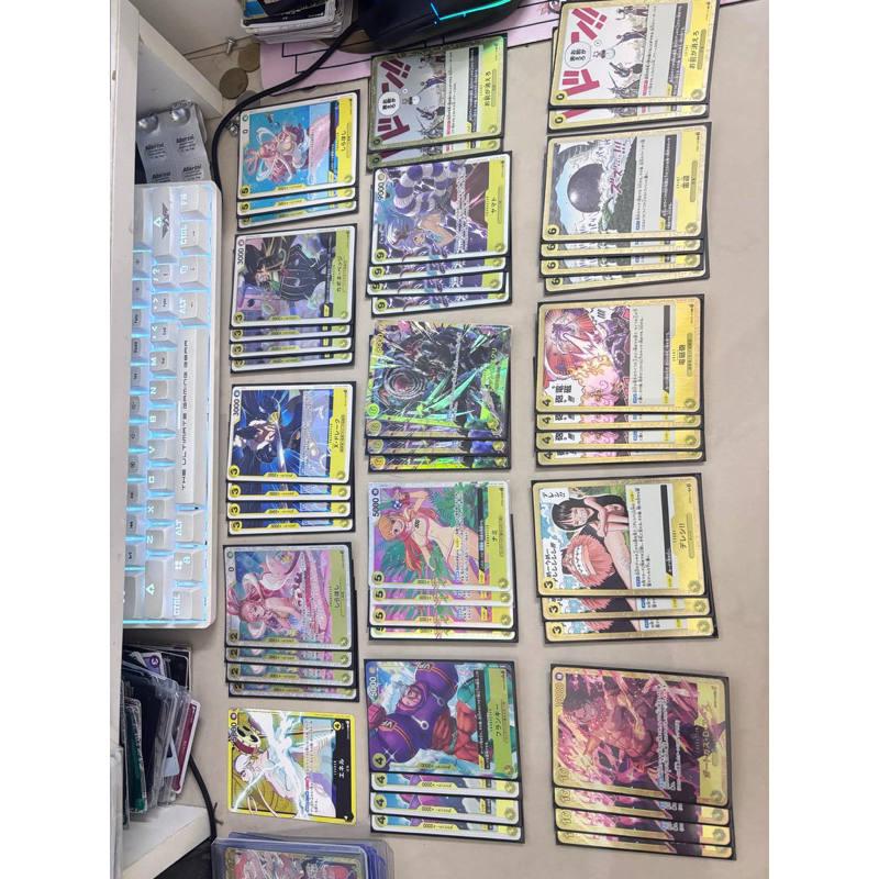 One Piece Card Game OP05 Enel Meta Deck Yellow Color include card ...