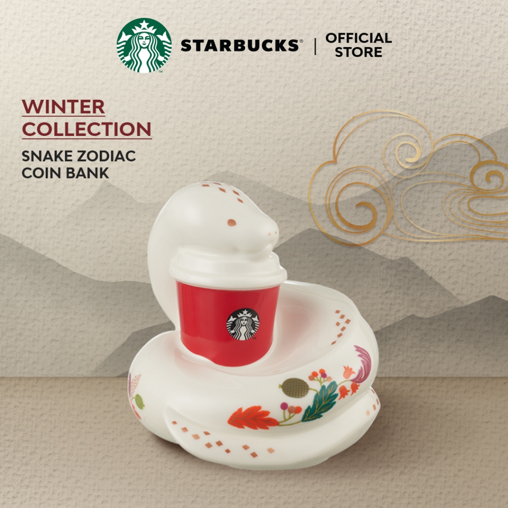 STARBUCKS Snake Zodiac Coin Bank | Shopee Malaysia