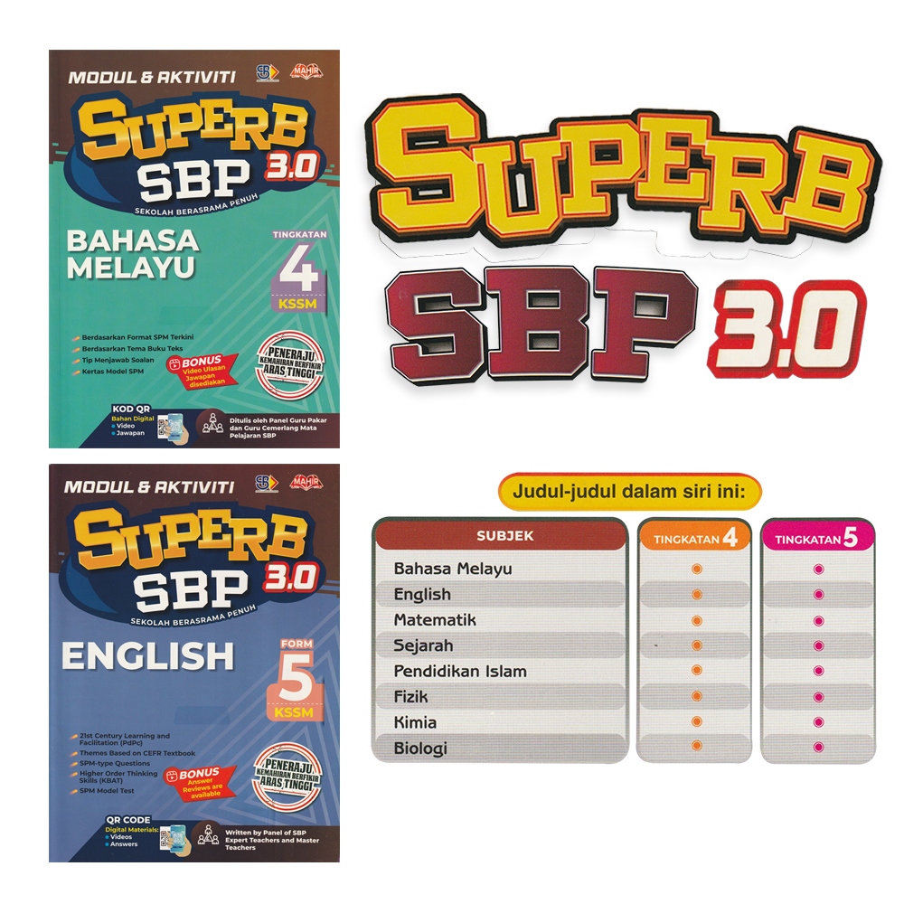 MAHIR | ACTIVITY BOOK | KSSM - MODUL & ACTIVITI SUPERB SBP 3.0 ...