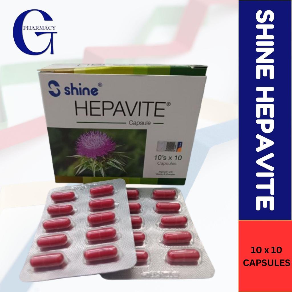 SHINE HEPAVITE 10 CAPSULE (SELL BY STRIP) | Shopee Malaysia