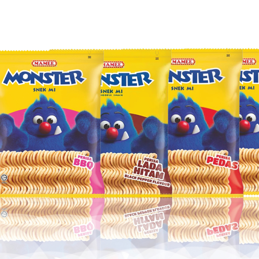 Mamee Monster Family - 4 Flavours (8 x 25gPack) | Shopee Malaysia