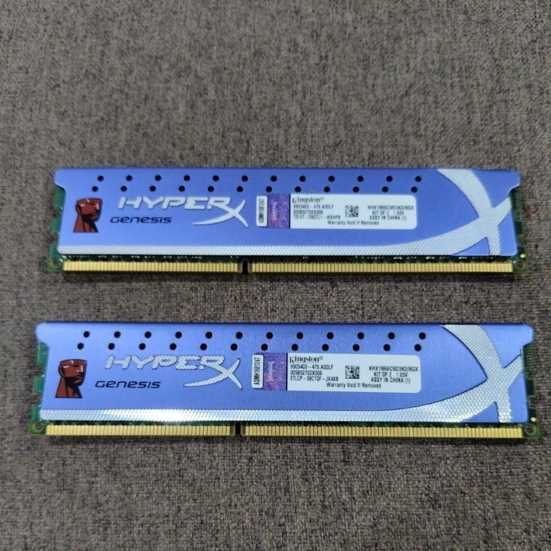 Kingston Hyper X 4GB DDR 3 x2 unit | Shopee Malaysia