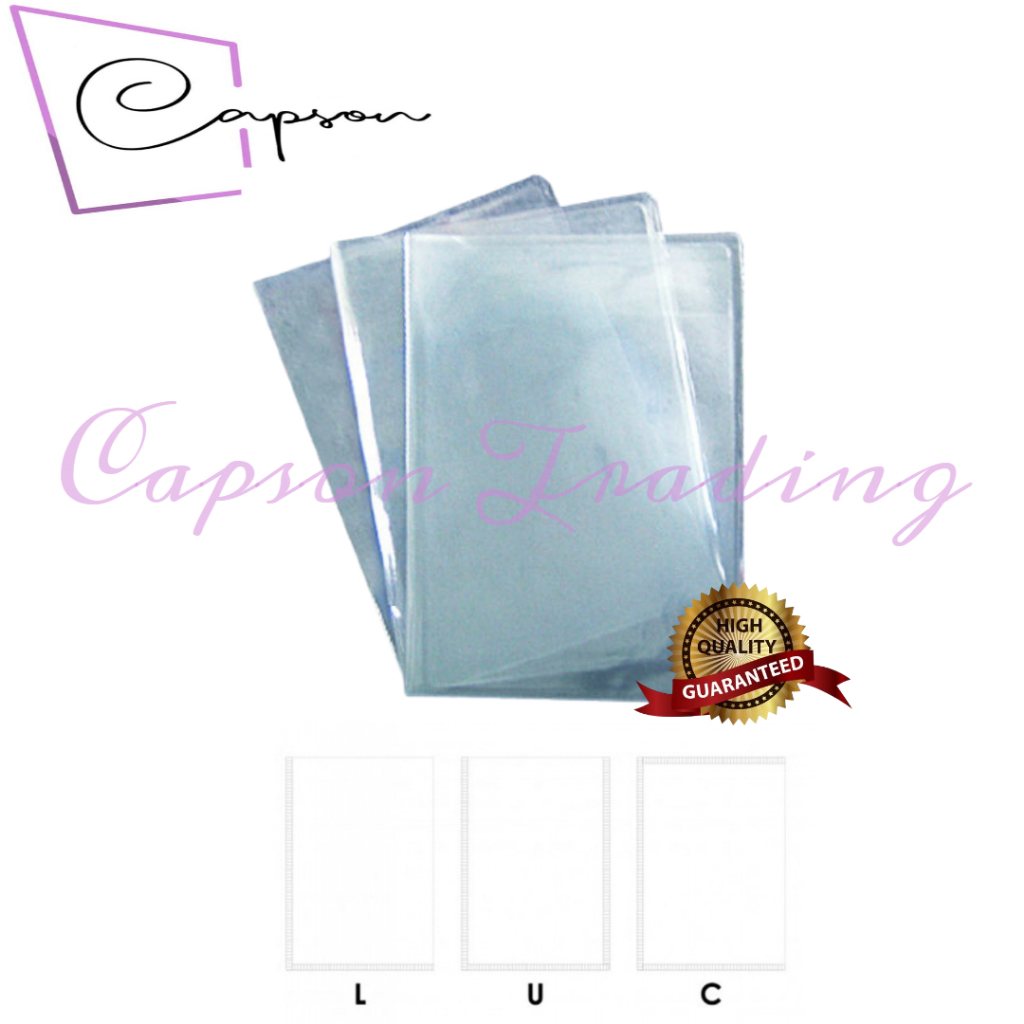 A4 PVC Clear Document Folder (L/U/C SHAPE) Single pcs | Shopee Malaysia