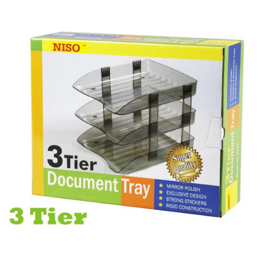 Niso Rak Dulang Dokumen 3 Tingkat/ 3 Tier Document Tray (MODEL NO 8230 ...