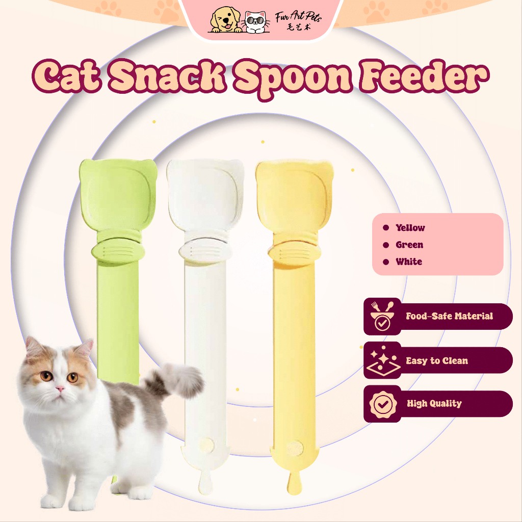Cat Snack Spoon Feeder - The Fun and Easy Way to Treat Your Feline ...