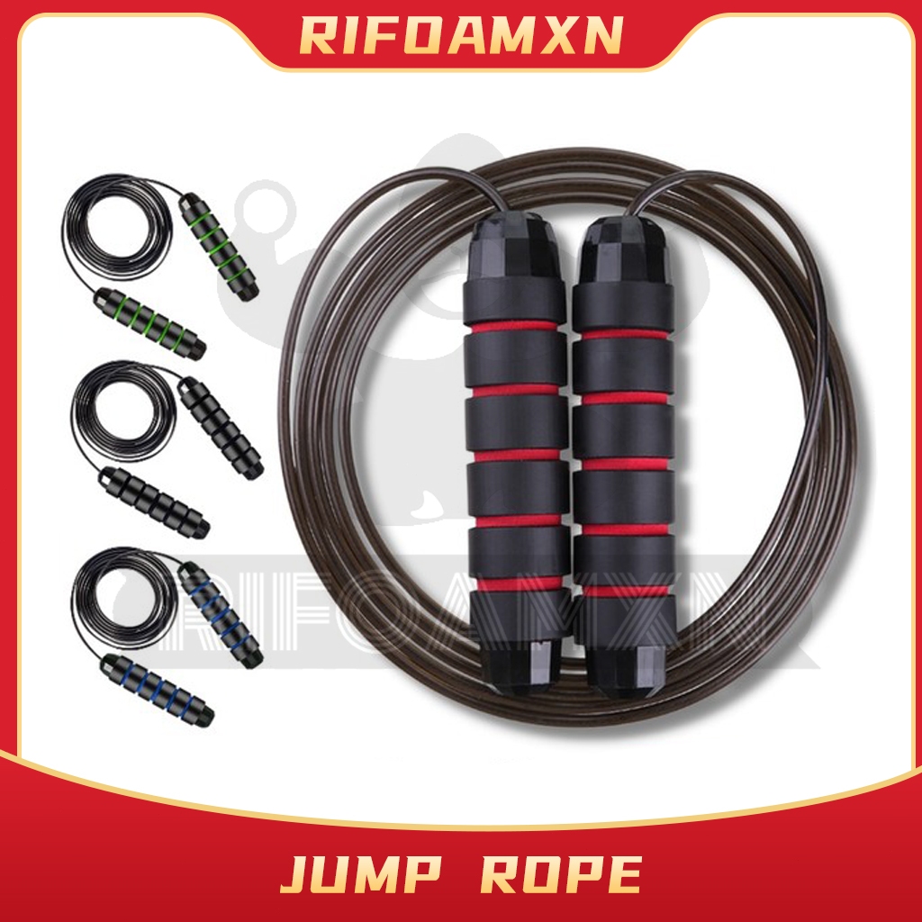 RIFOAM Jump Rope Tangle-Free Rapid Speed Jumping Rope Cable with Ball ...