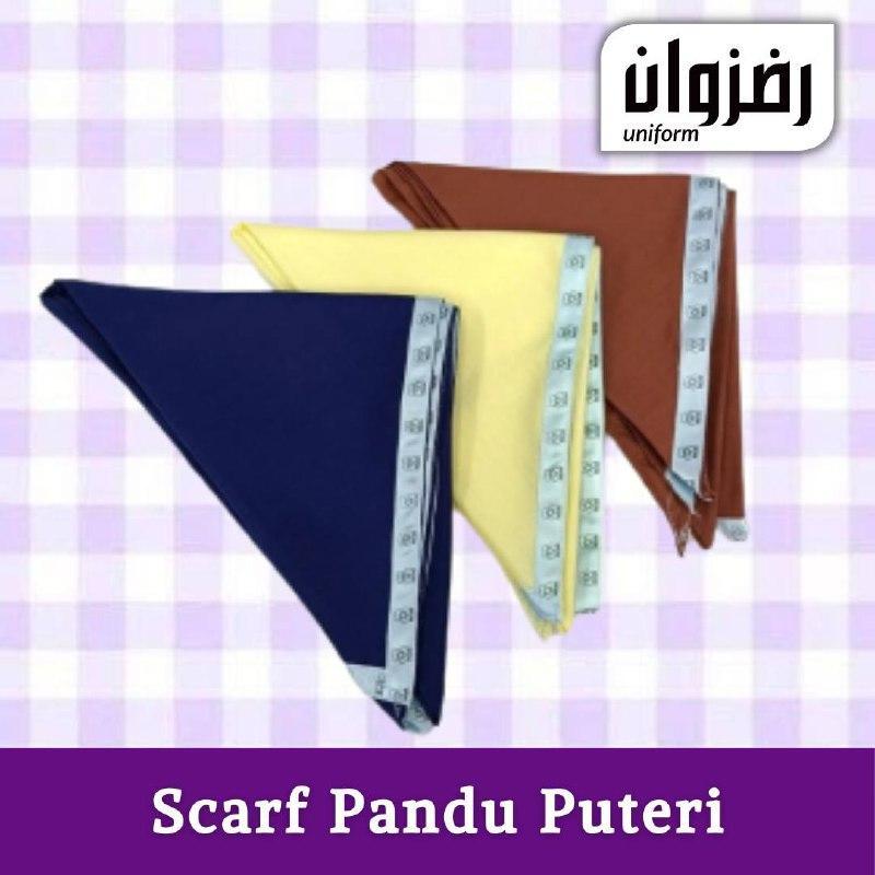 [ READY STOCK ] SCARF PANDU PUTERI / TUNAS PUTERI / SCARF NAVY BLUE ...