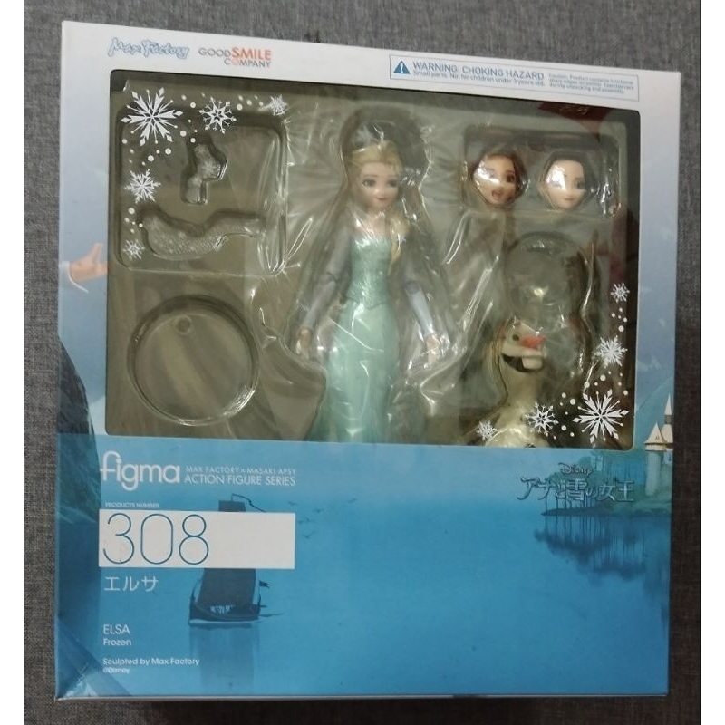 Figma Action Figure Series 308 - Elsa(Frozen) | Shopee Malaysia
