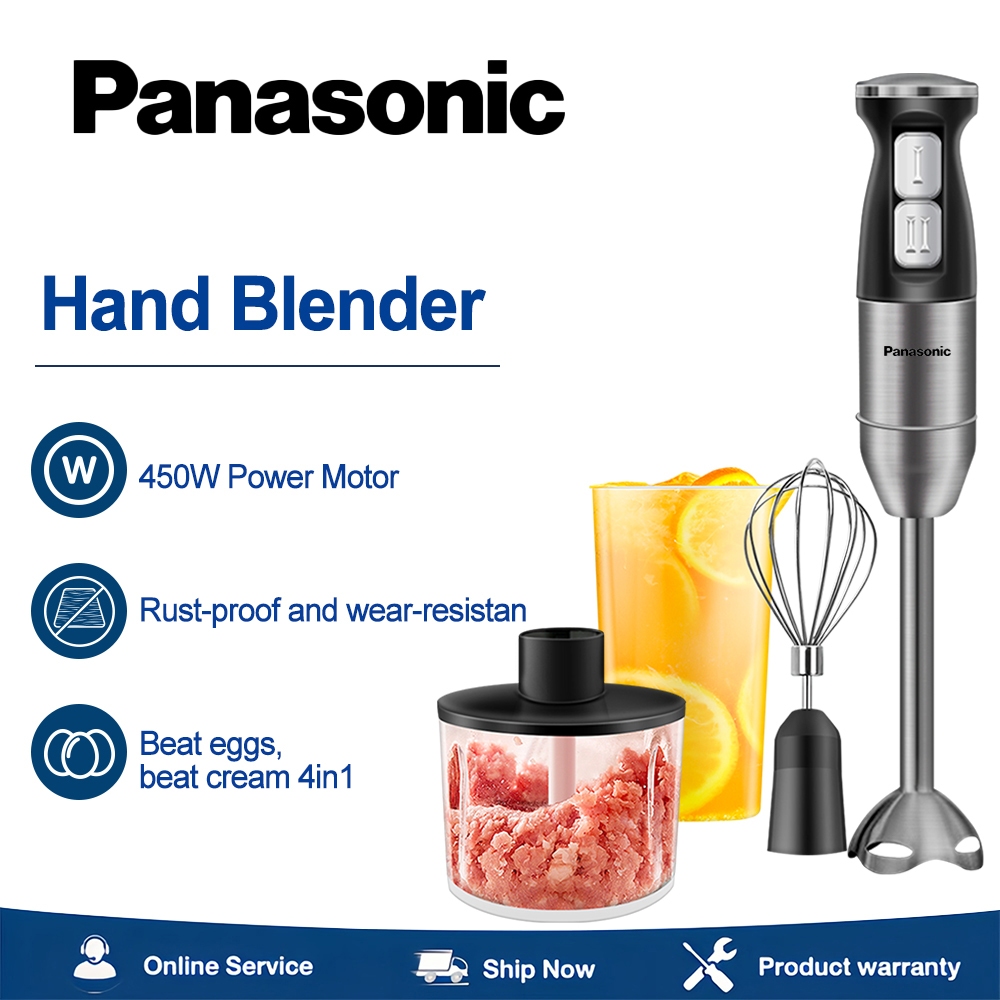 Panasonic Hand Blender Chopper Mixer Grinder Juicer Portable Food ...