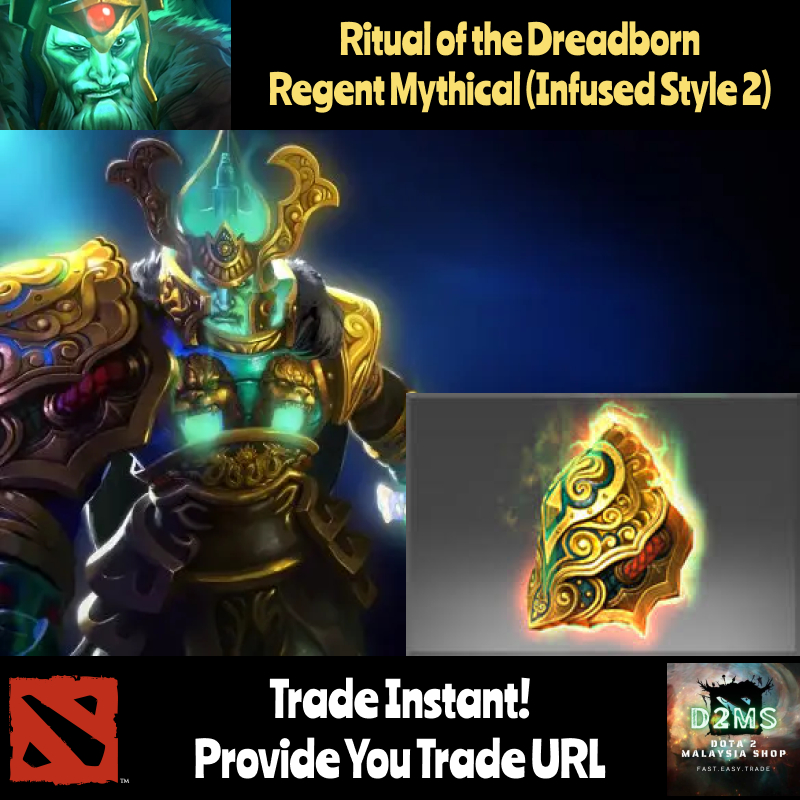 Dota2 Wraith King (Wk) Infused Style 2 Ritual of the Dreadborn Regent ...