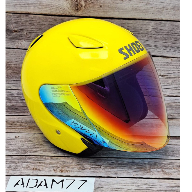 [ HELMET ] Helmet SHOEI JSTREAM Plain Helmet SHOEI PREMIUM 1 to 1 VISOR ...
