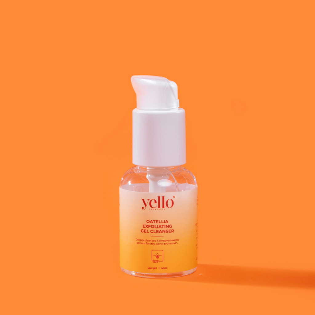 Yello Mini Oatellia Exfoliating Gel Cleanser(40ml) | Shopee Malaysia