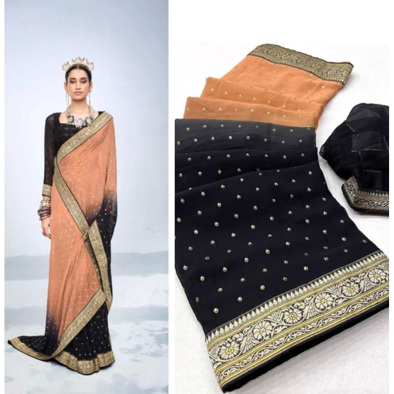 indian gorgeous wedding saree || ethic saree || bridal wear saree ...