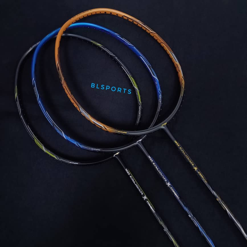 LI-NING Badminton Racket 3D CALIBAR X COMBAT/DRIVE(100% ORIGINAL ...