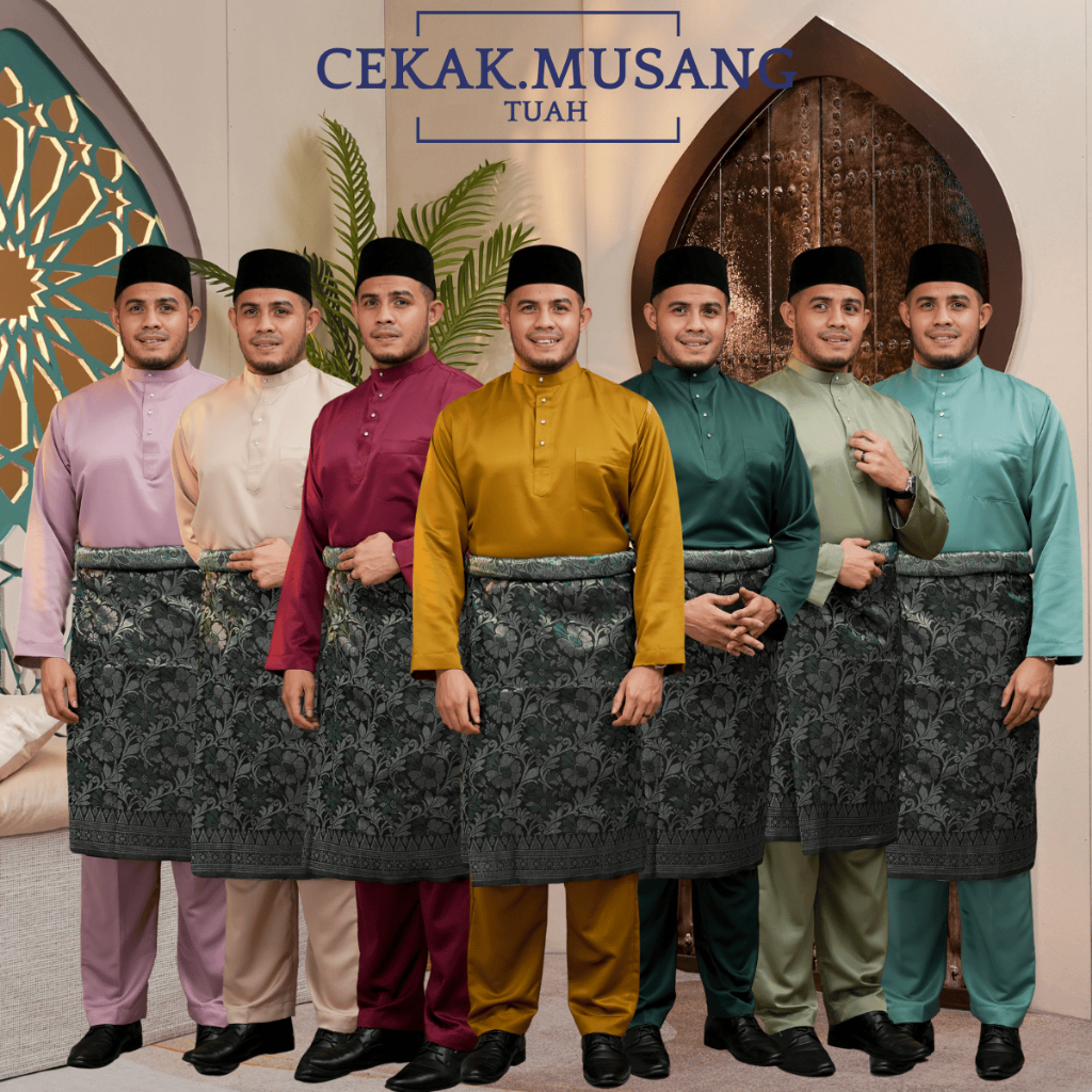 RAYA2026 | CEKAK MUSANG BAJU MELAYU TUAH CUTTING MODEN TIADA PESAK ...