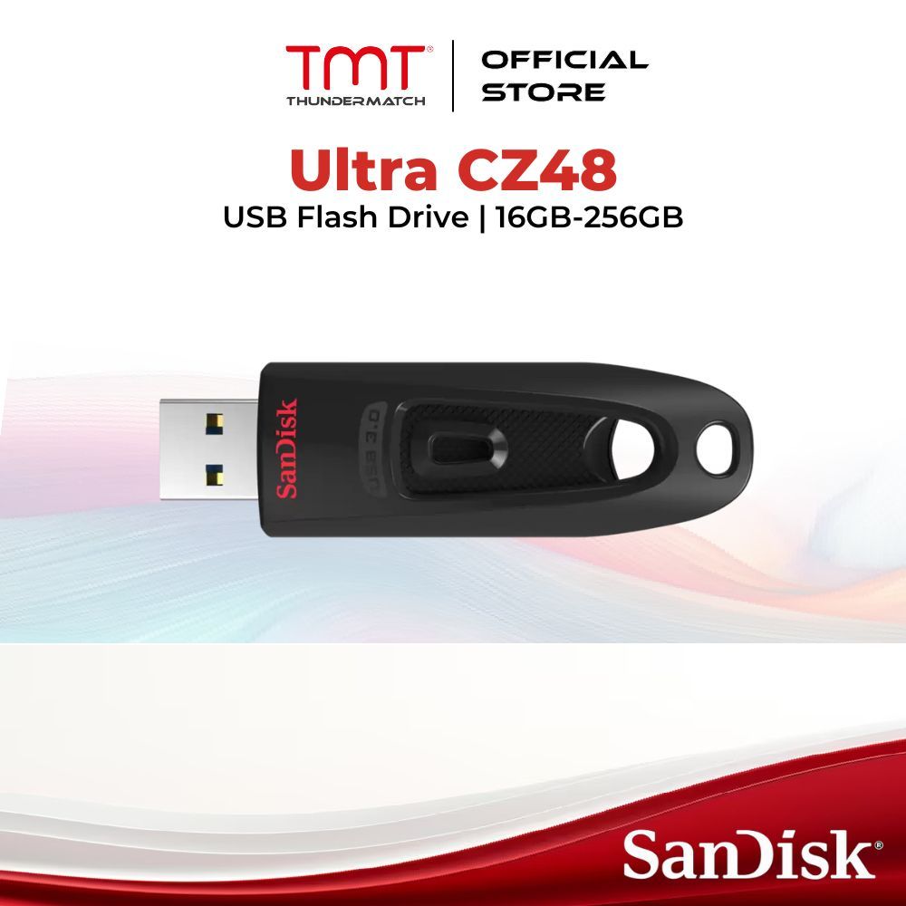 TMT SanDisk Ultra CZ48 USB Flash Drive (16GB/32GB/64GB/128GB/256GB ...