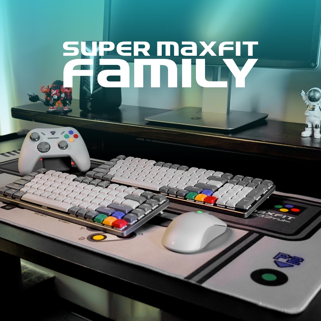 Fantech SUPER MAXFIT Series Low Profile Gaming Mechanical Keyboard / Gaming Mousepad / Gaming ...