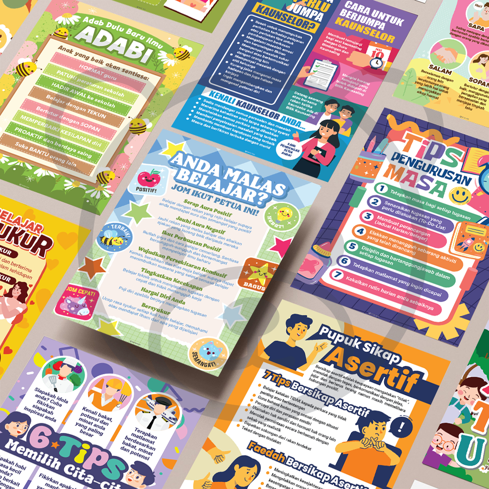 POSTER KAUNSELING (PDF ONLY) *PM FIRST | Shopee Malaysia