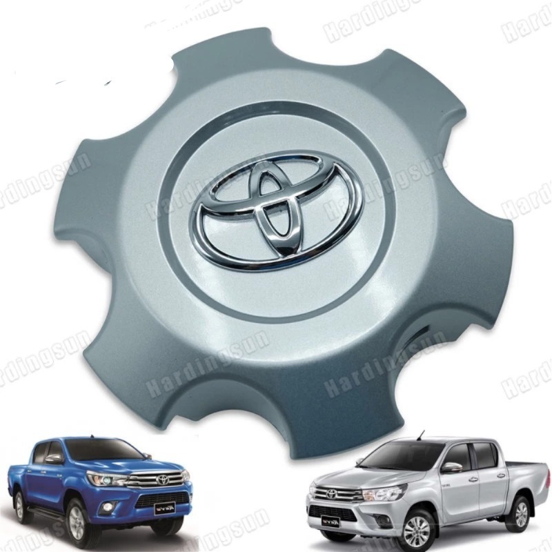 4 Pcs Car Wheel Hub Cap Toyota Silver Center Cap Toyota Hilux Revo 2015 ...