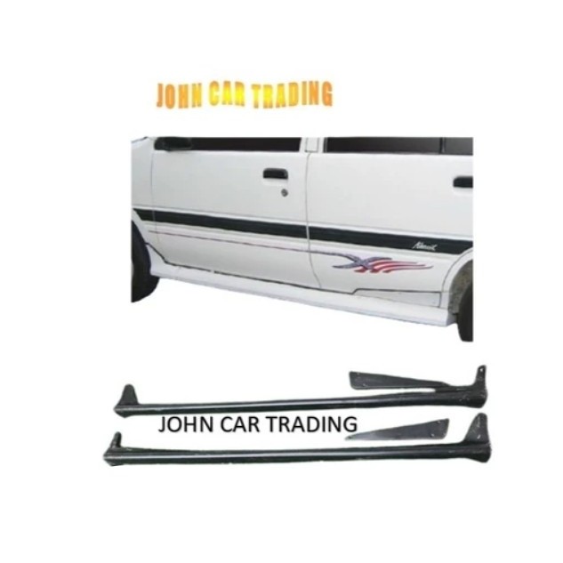 Perodua Kancil Mira L5 Side Skirt BodyKit Kancil Skirt Tepi Mira L5 ...