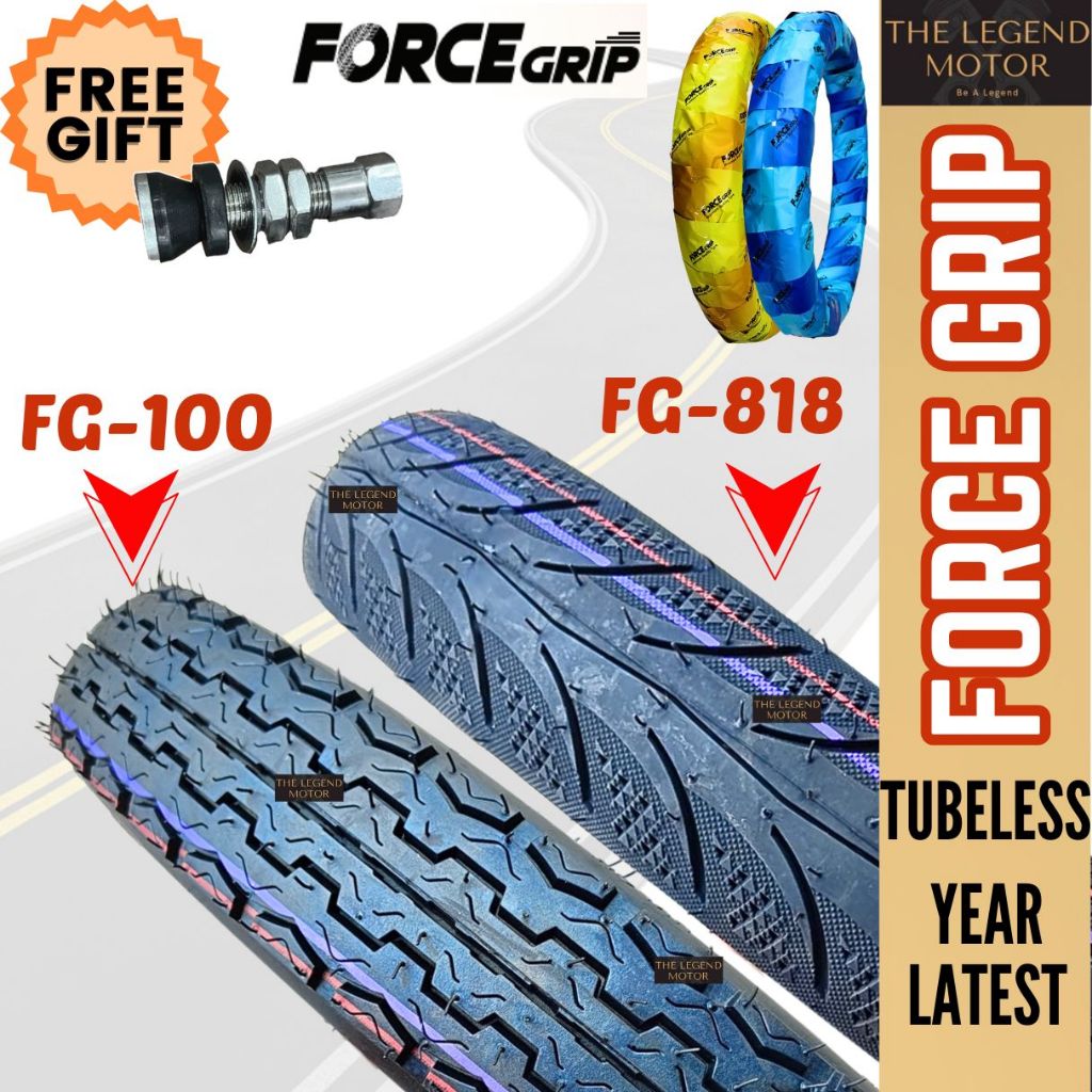 FORCE GRIP FG-818 FG-100 Tubeless FREE VALVE 17 14 Cutting Diamond ...
